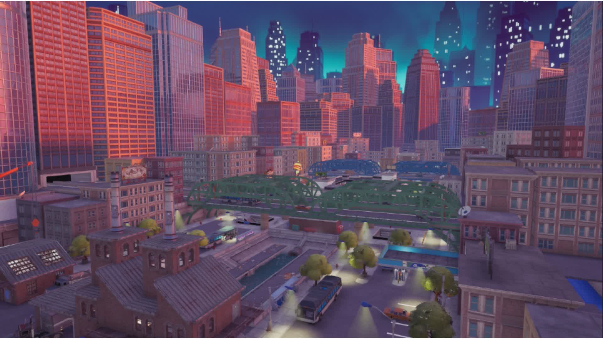 Battle in the BIG City [ GingerJay91 ] – Fortnite Creative Map Code