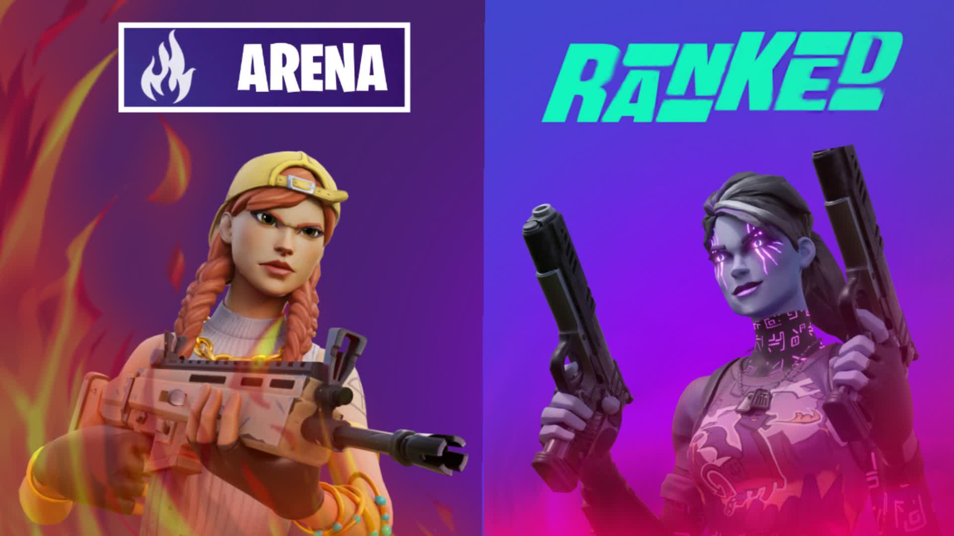 Arena vs Ranked [ c4ctus ] – Fortnite Creative Map Code