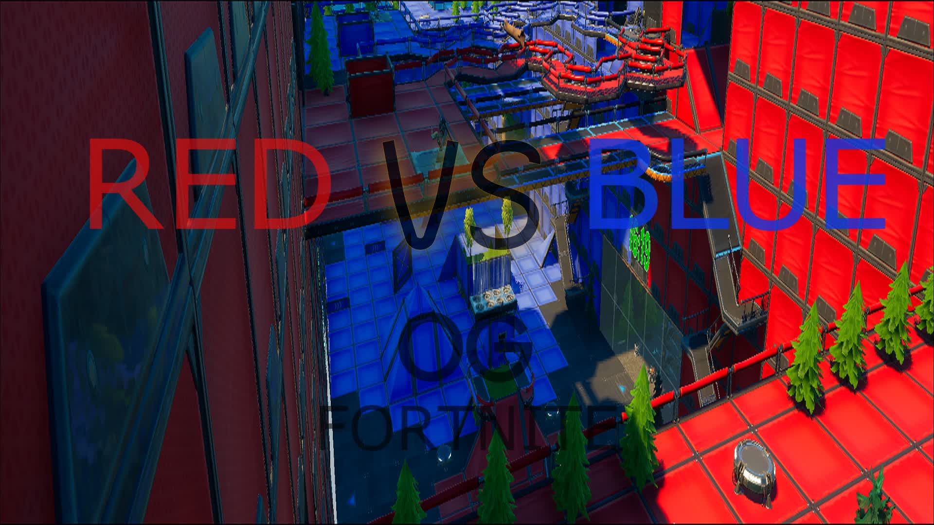 🔴RED VS BLUE🔵 💯 OG FN🌄 NO BUILD🚫 [ goldsker ] – Fortnite Creative Map Code