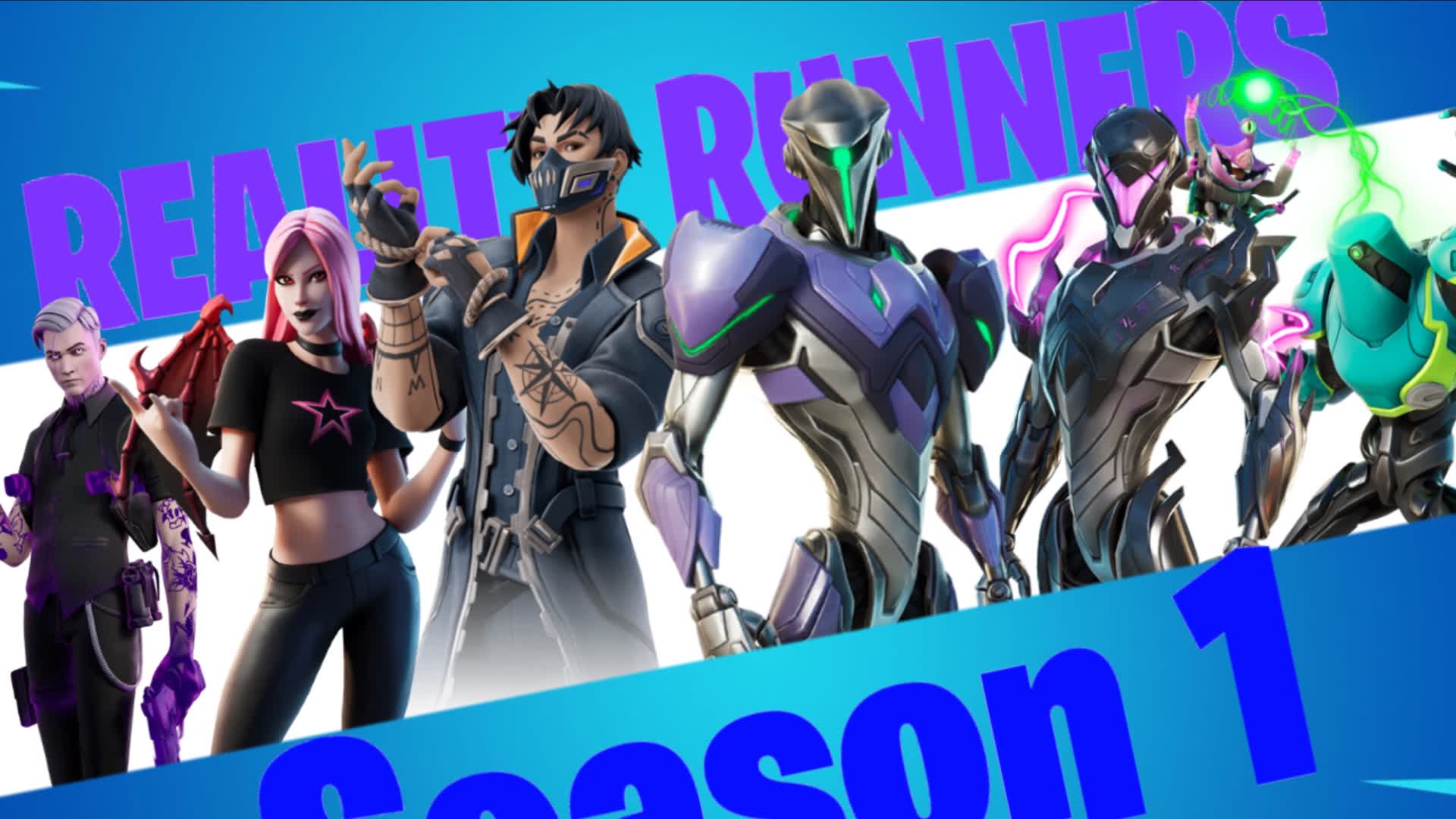 Reality Runners [ minidesmain ] – Fortnite Creative Map Code