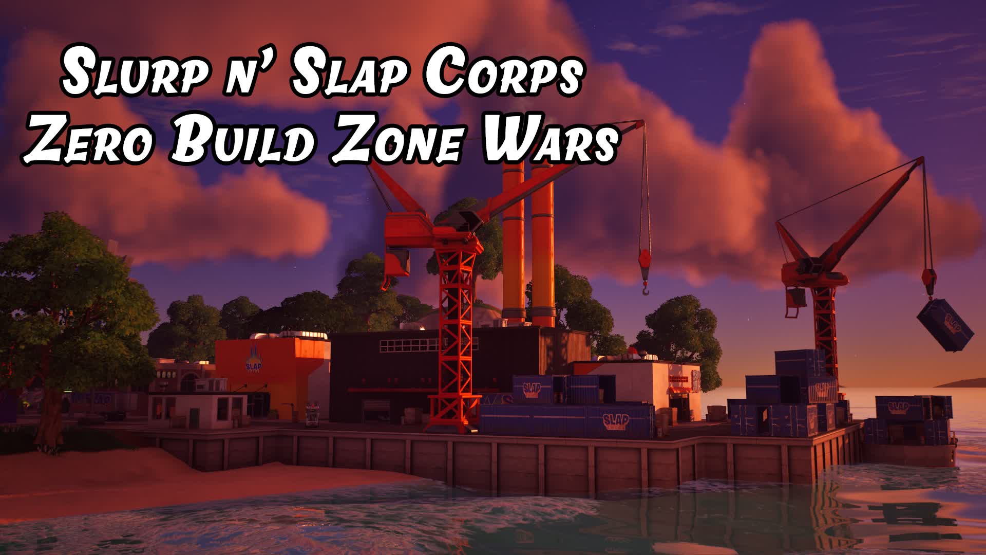 Slurp n’ Slap Corps Zero Build Zone Wars [ wornsnow88 ] – Fortnite Creative Map Code