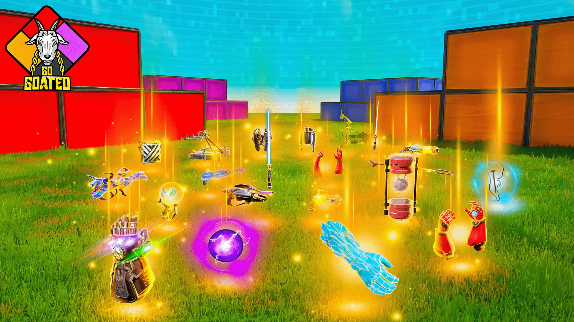 ⭐MYTHIC ZONE WARS [ frr392 ] – Fortnite Creative Map Code