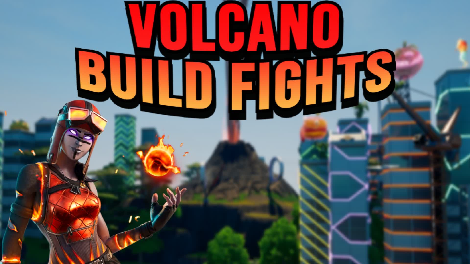 MODERN CITY VOLCANO BUILD FIGHTS!🌃🌴 [ godadix ] – Fortnite Creative Map ...