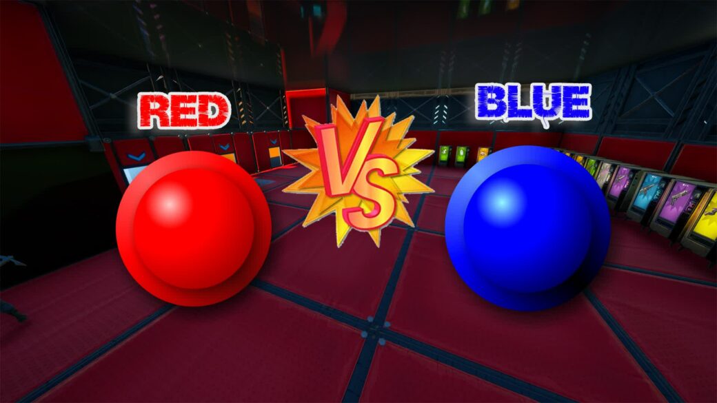 🔴RED VS BLUE🔵 AMAZING! [ scorprolls ] – Fortnite Creative Map Code