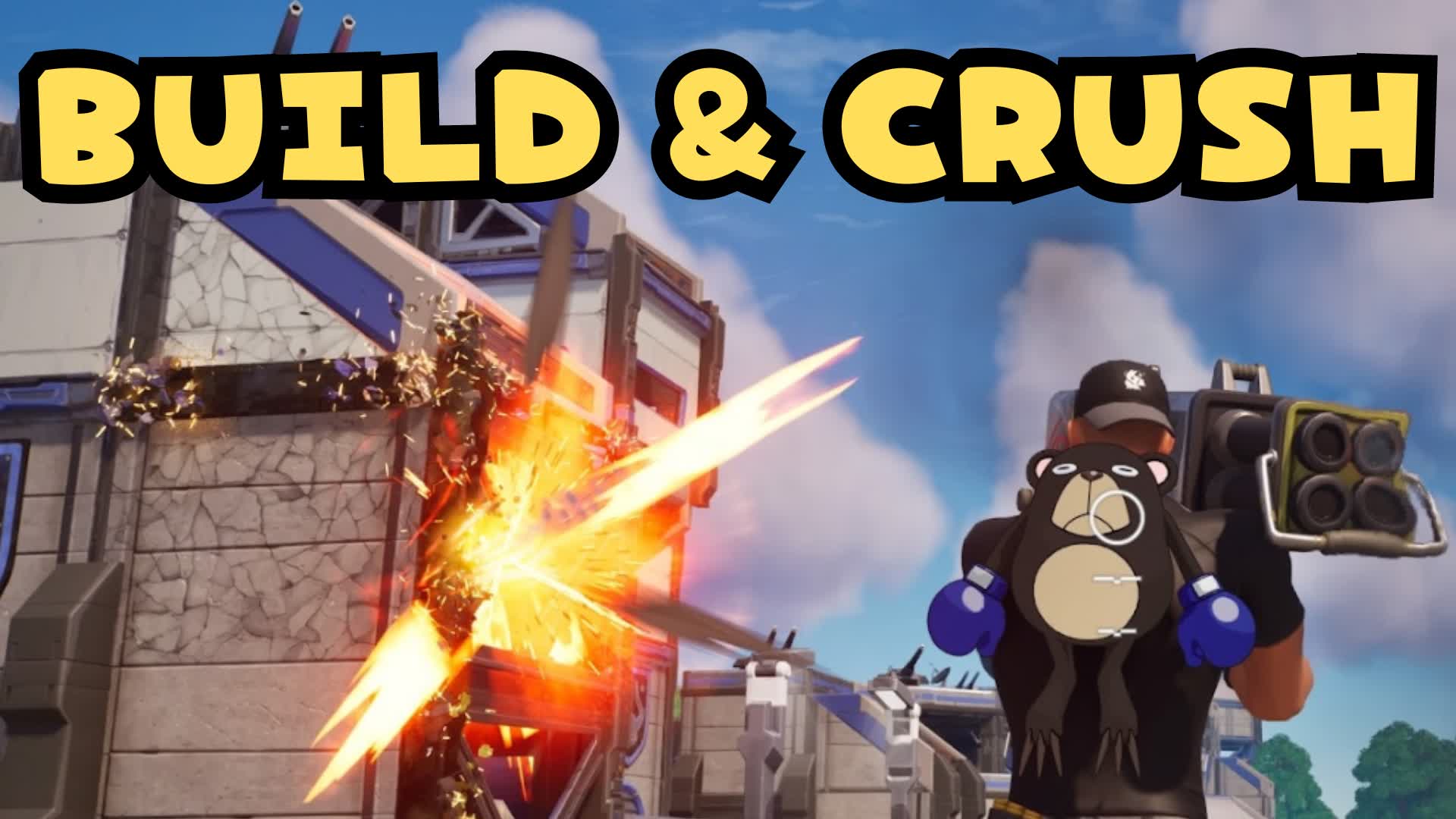 BUILD & CRUSH [ icen ] – Fortnite Creative Map Code