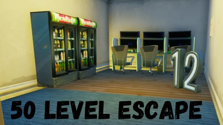 50 LEVEL ESCAPE [ poisondwarf ] – Fortnite Creative Map Code