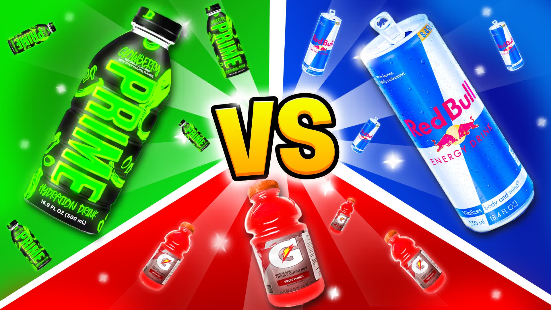 🆕 PRIME VS REDBULL VS GATORADE [ bstudios ] – Fortnite Creative Map Code