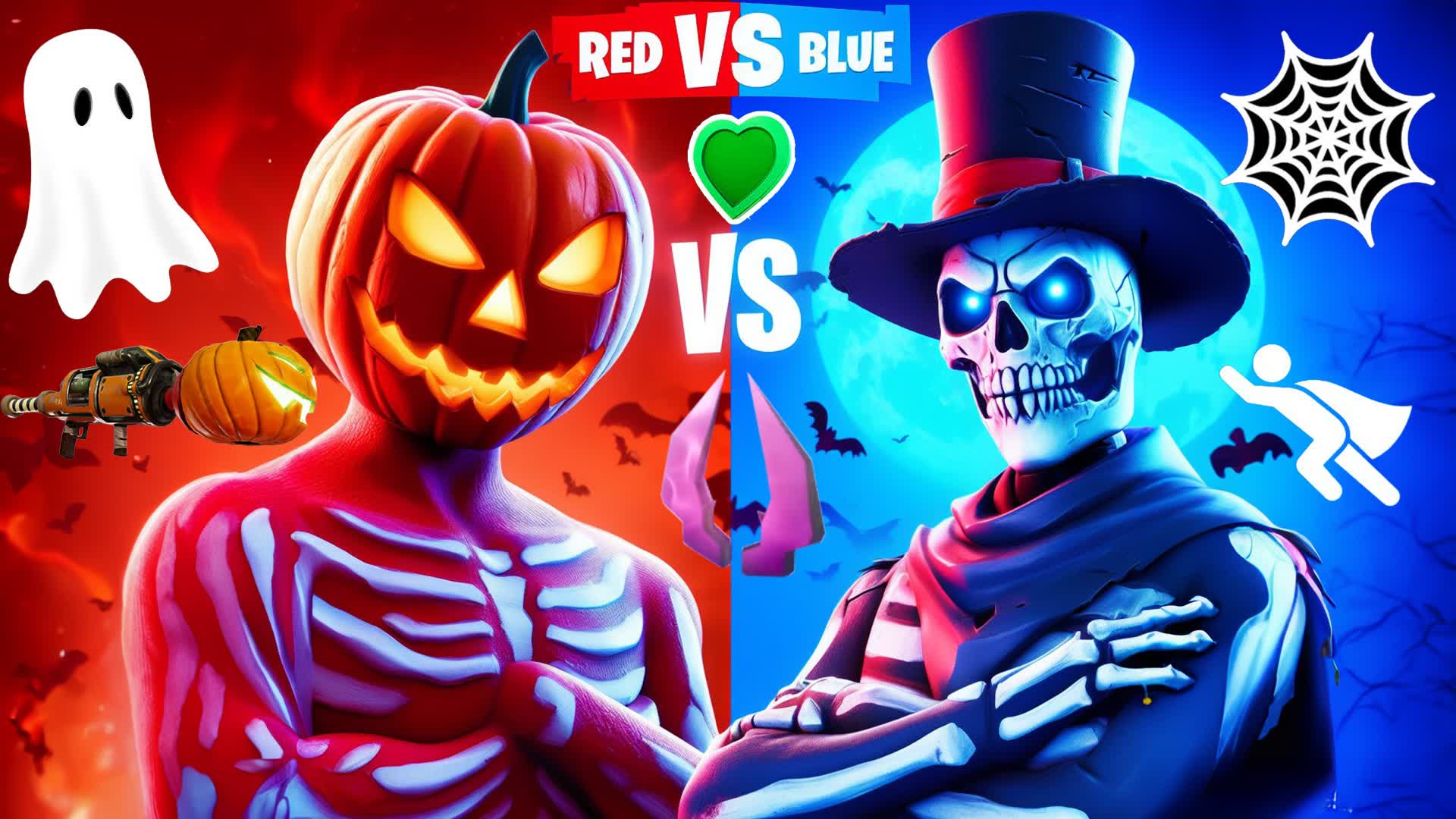 🎃HALLOWEEN HEROS VS SKELETONS💀 [ lool ] – Fortnite Creative Map Code