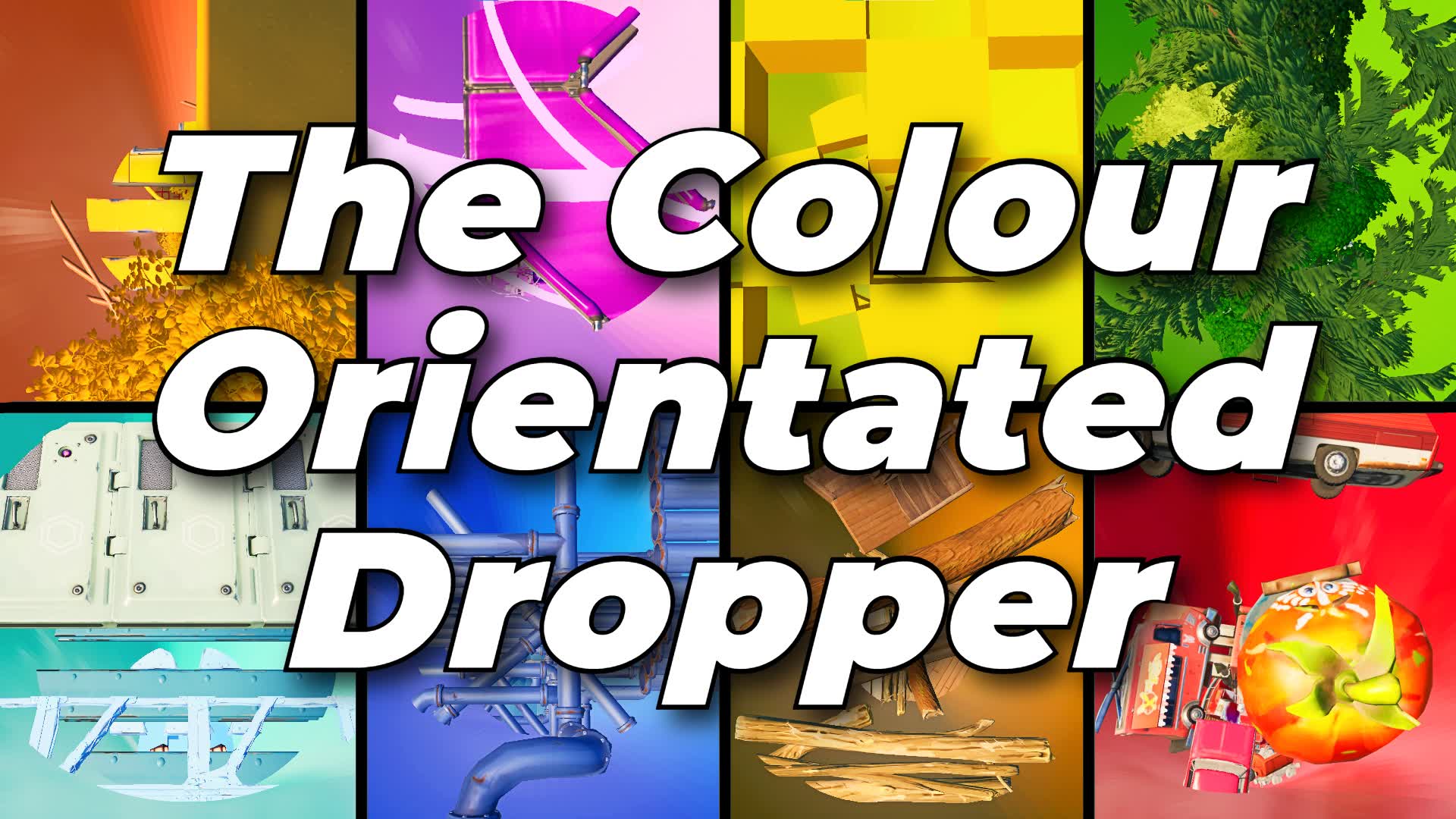 🌈 Colour Orientated Dropper 🌈 [ mindofnick ] – Fortnite Creative Map Code
