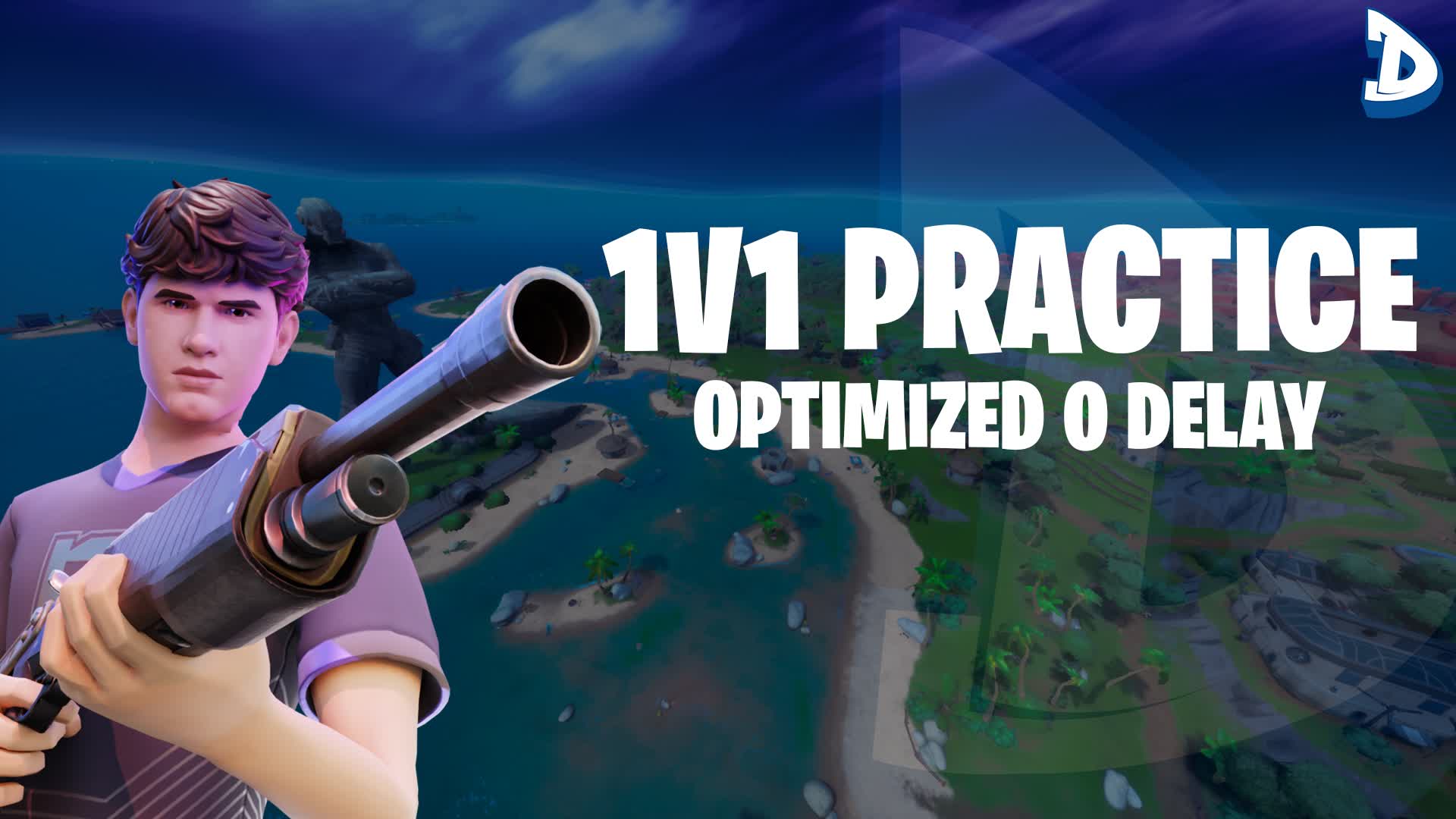 1V1 0 Delay Map [ d4rko ] – Fortnite Creative Map Code