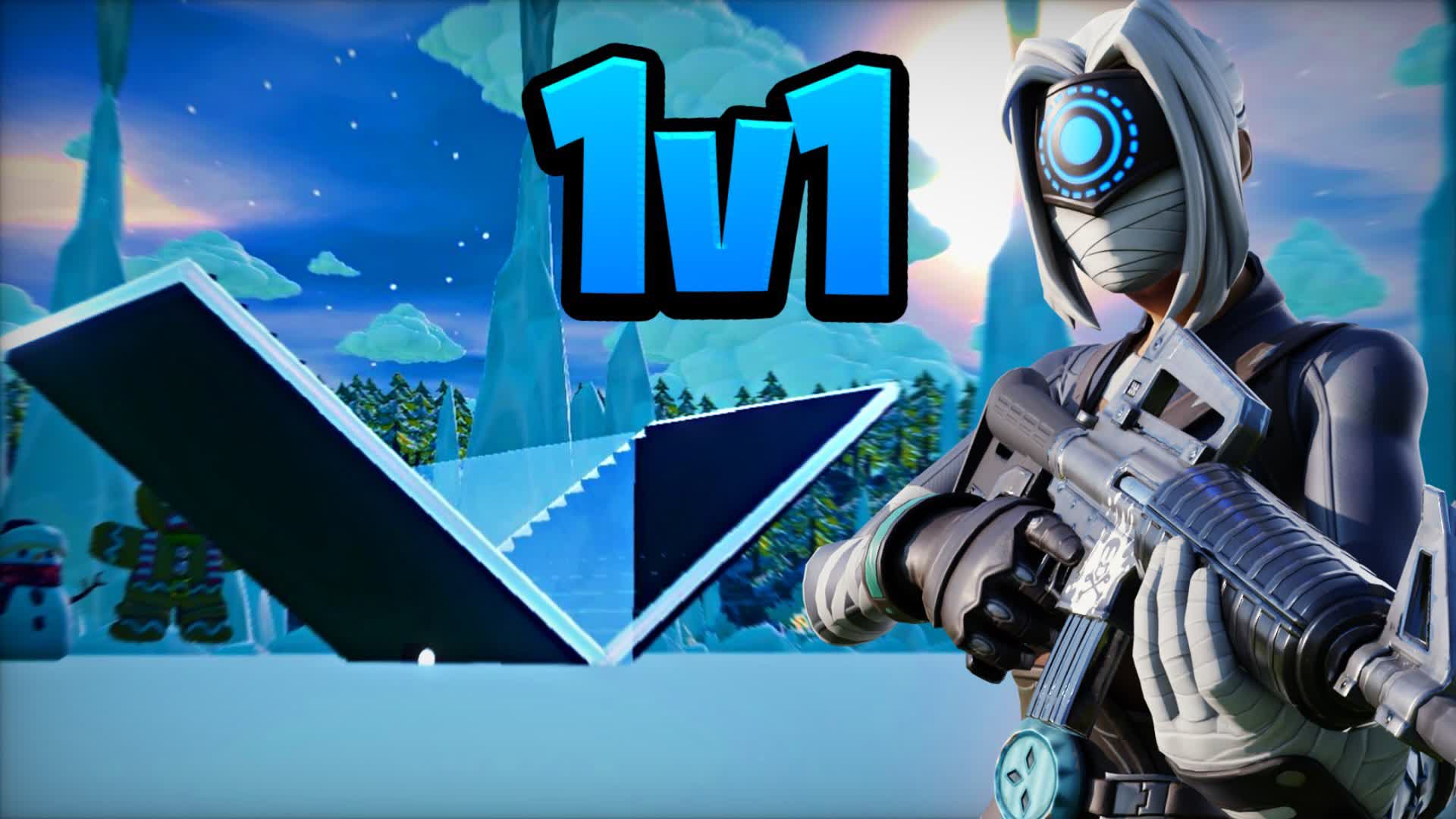 1V1 ice island (2 Players) [ japo ] – Fortnite Creative Map Code