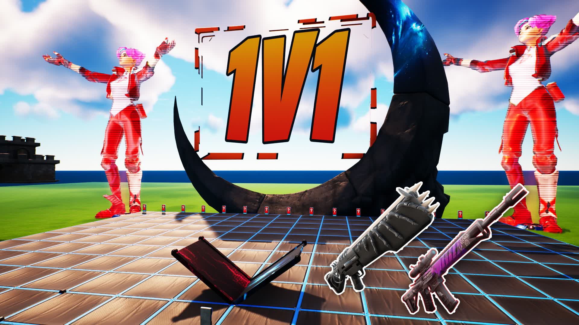 😱ULTIMATE 1V1 🏆 [ eve.fn ] – Fortnite Creative Map Code