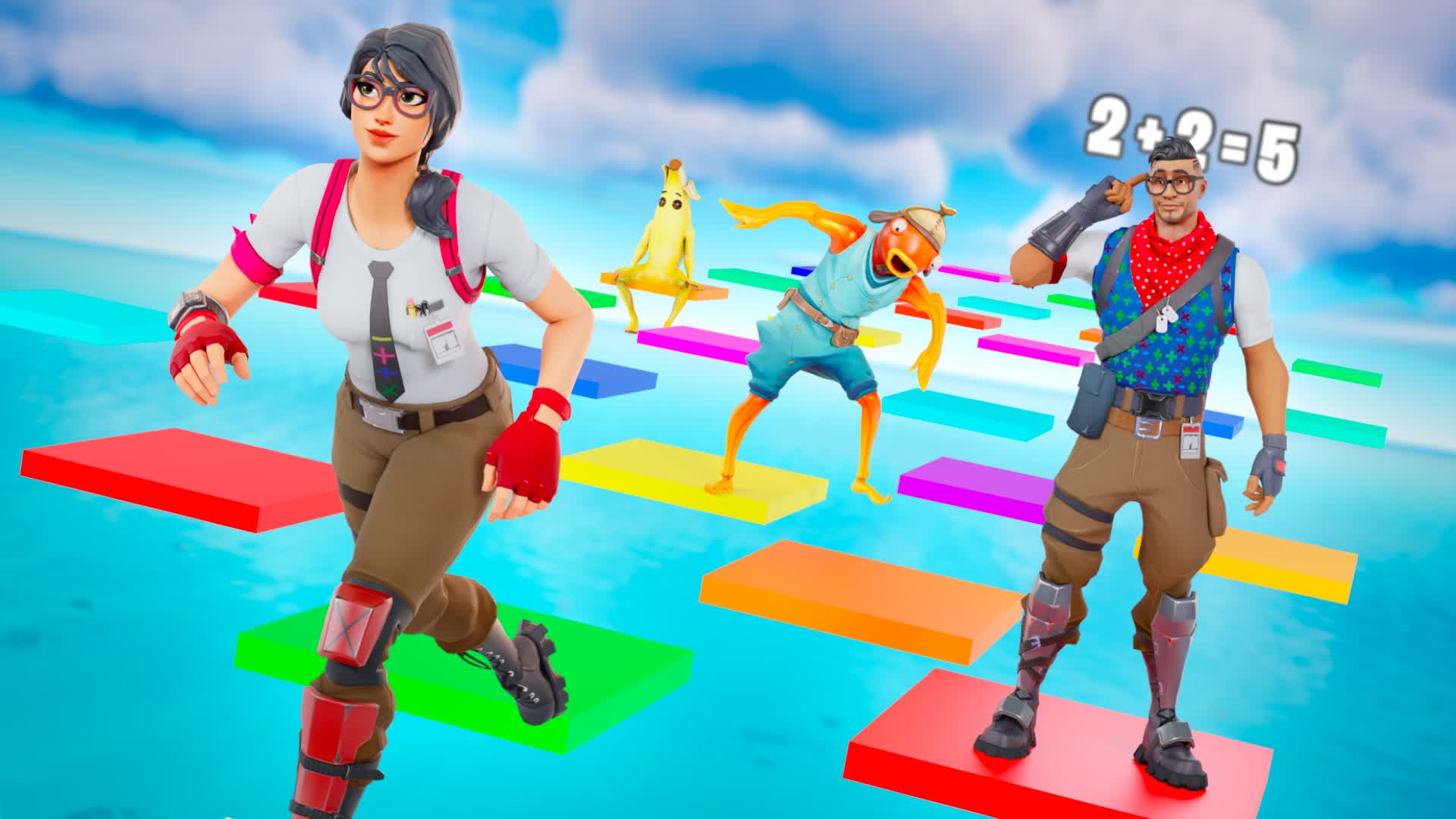 M4TH DEATHRUN [ shmundiks ] – Fortnite Creative Map Code