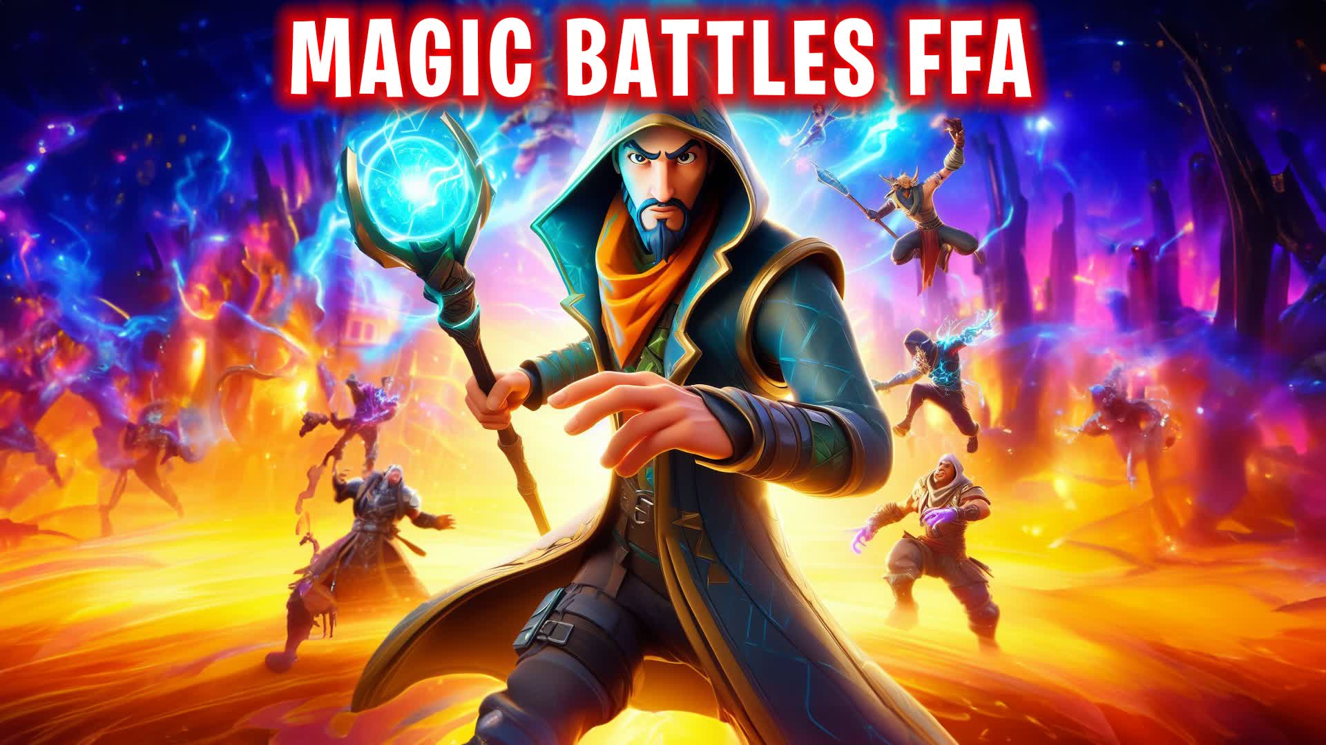🧙MAGIC BATTLES FFA⭐ [ premfn ] – Fortnite Creative Map Code
