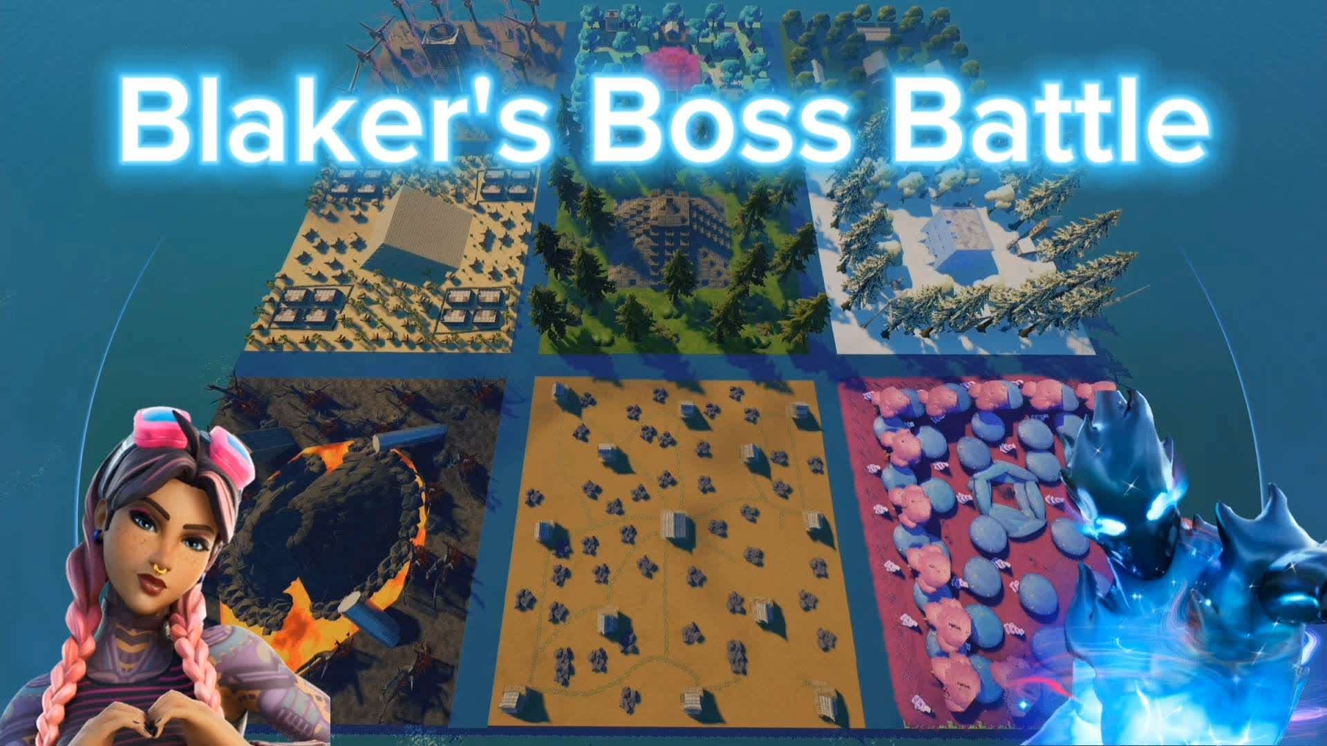 Blaker's Boss Battle [ blakerxv ] – Fortnite Creative Map Code