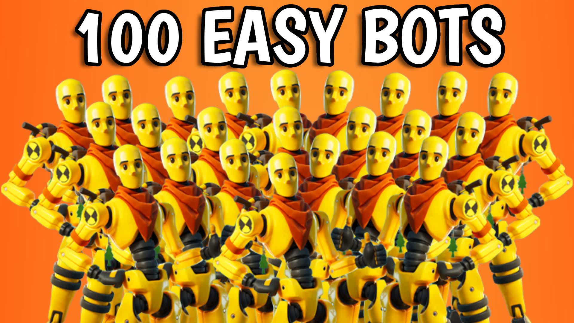 🌀 100 EASY BOTS - RESPAWN ROYALE 🌀 [ steel ] – Fortnite Creative Map Code