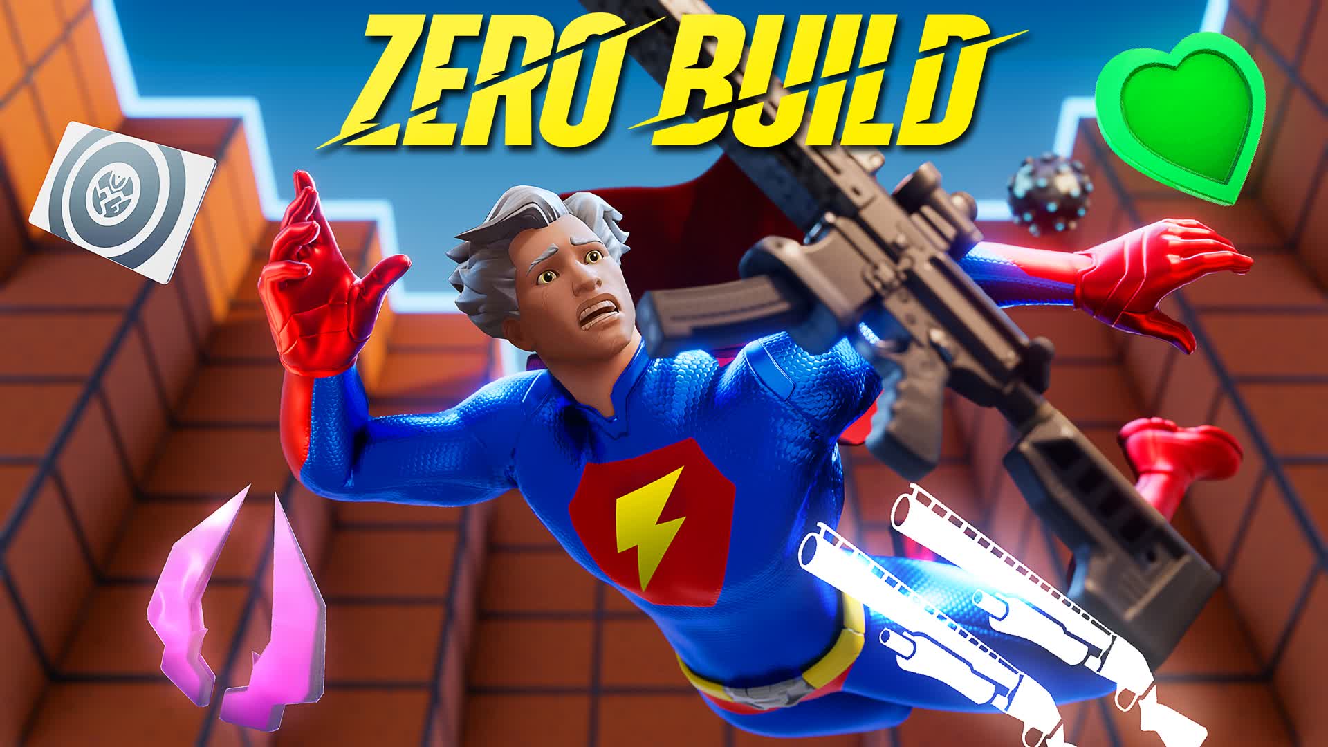 The Pit - Heroes (Zero Build) [ teamgzy ] – Fortnite Creative Map Code