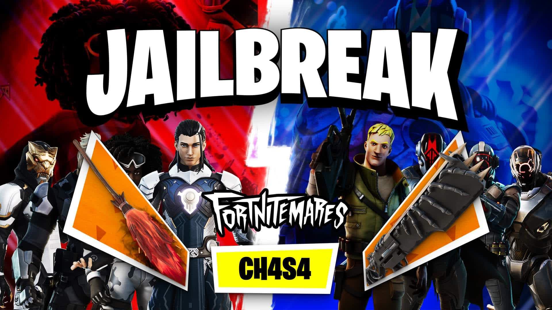 🔴JAILBREAK🔵 Red vs Blue 🤼 All Weapons [ antiviii ] – Fortnite Creative ...