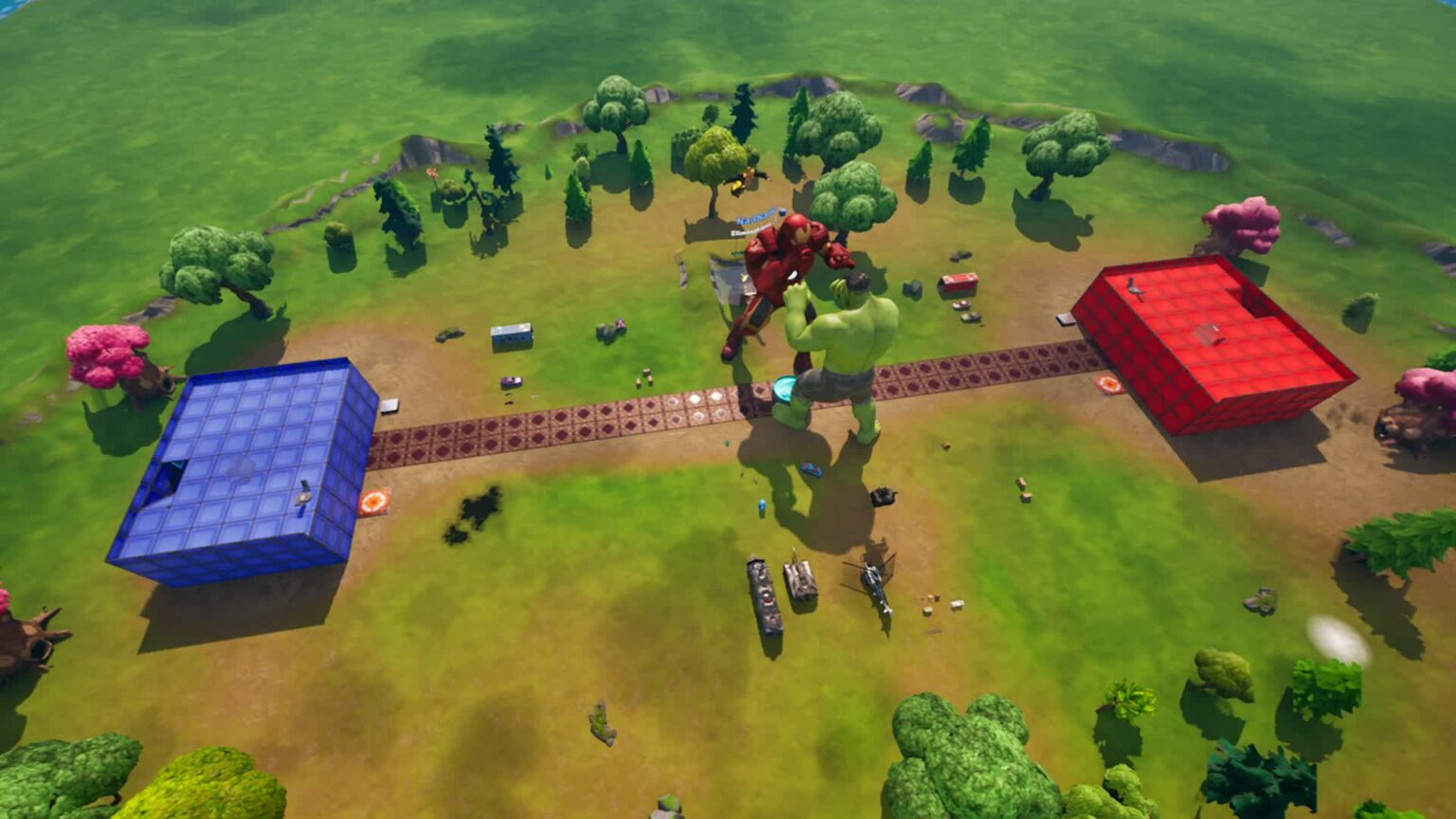 Red Vs Blue Live Zone Wars [ maxplaygames ] – Fortnite Creative Map Code