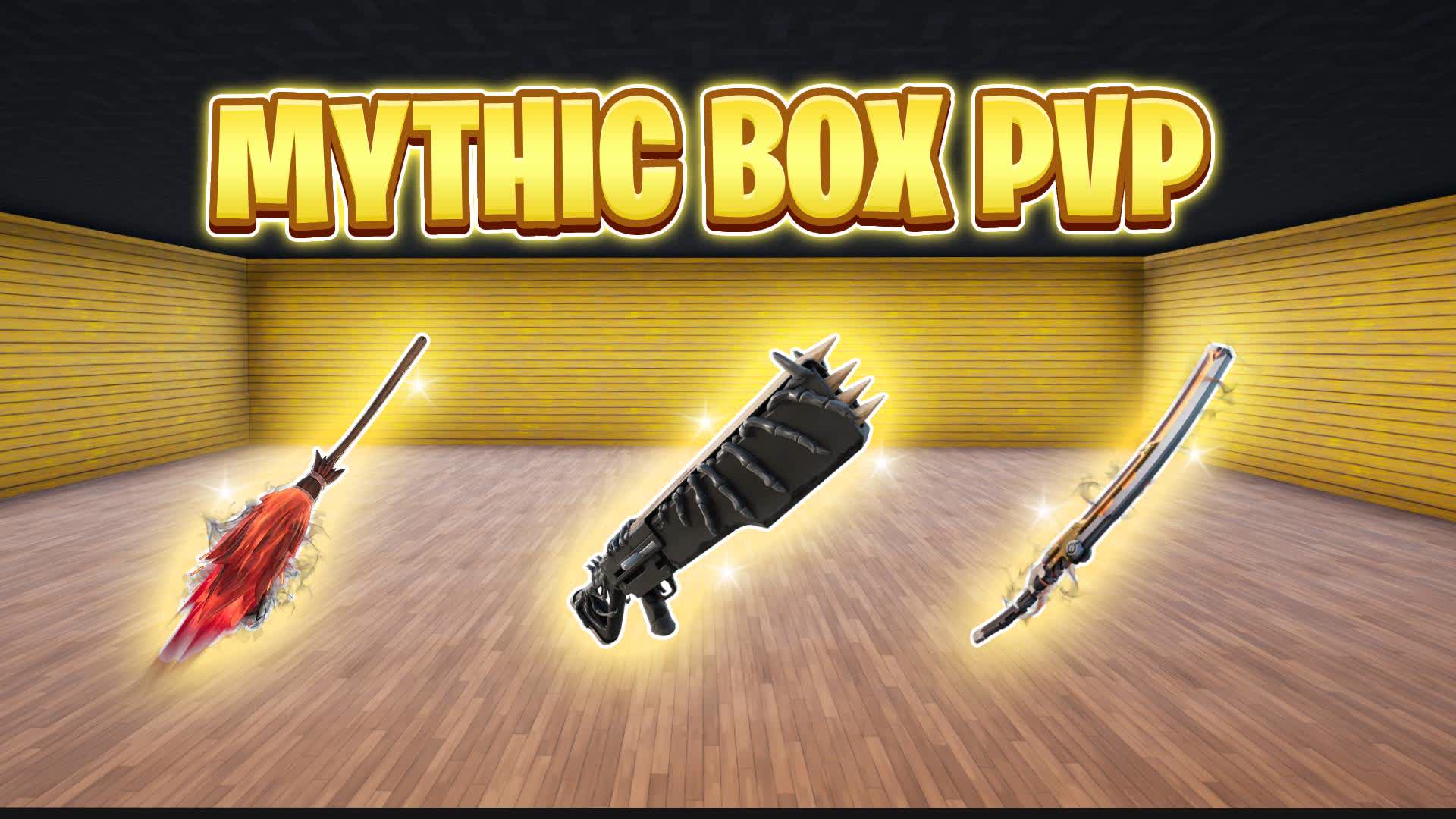 🦄 MYTHIC BOX PVP 📦 [ fortniteedits134 ] – Fortnite Creative Map Code