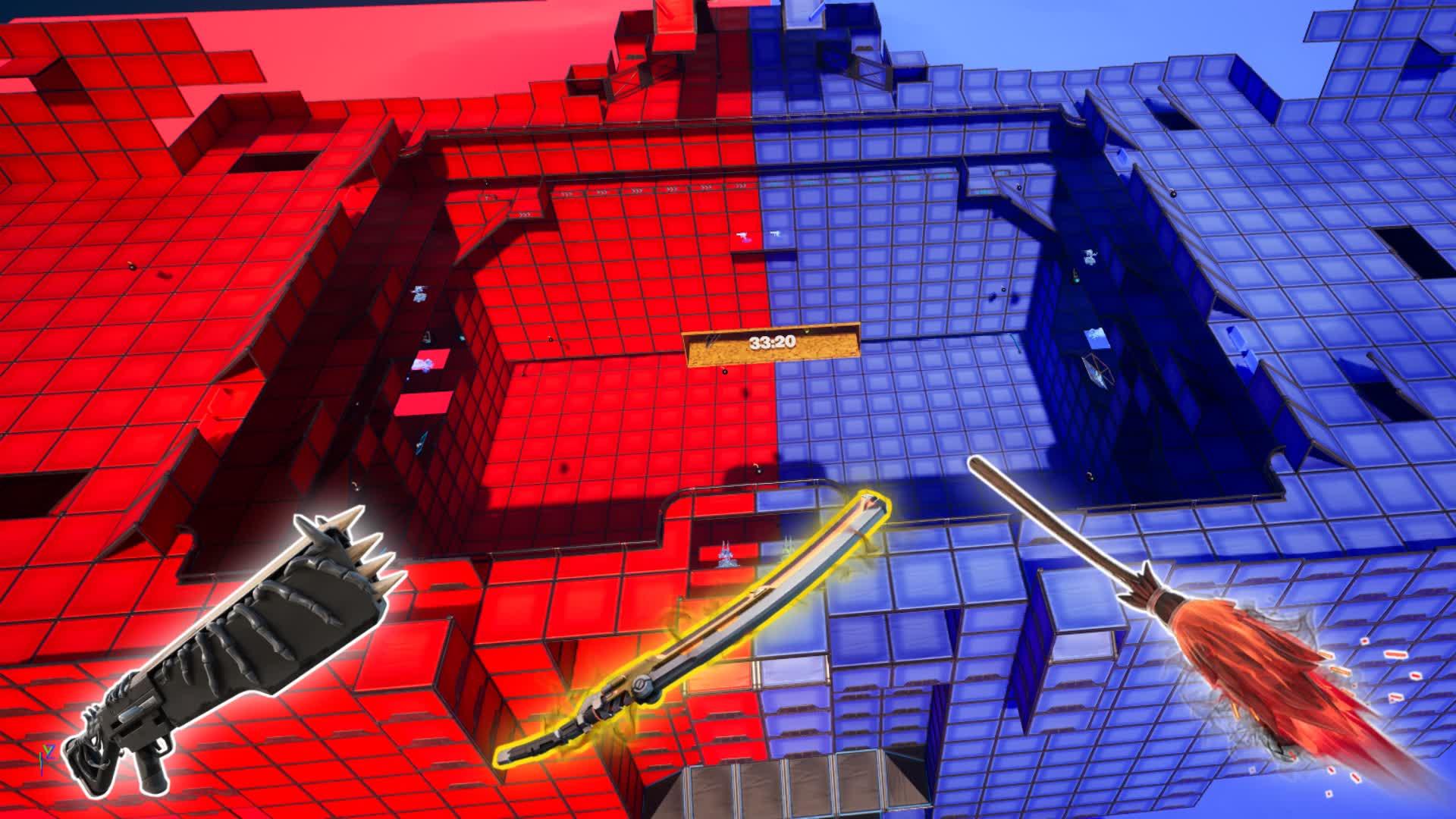 TOPPP RED VS BLUE🆕 [ shiy ] – Fortnite Creative Map Code