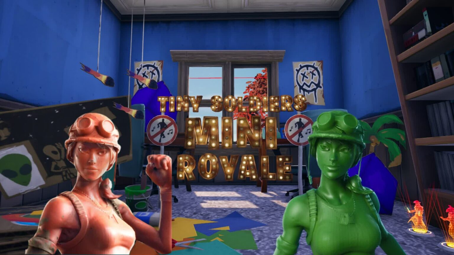 TINY SOLDIERS MINI ROYALE [ tz741 ] – Fortnite Creative Map Code