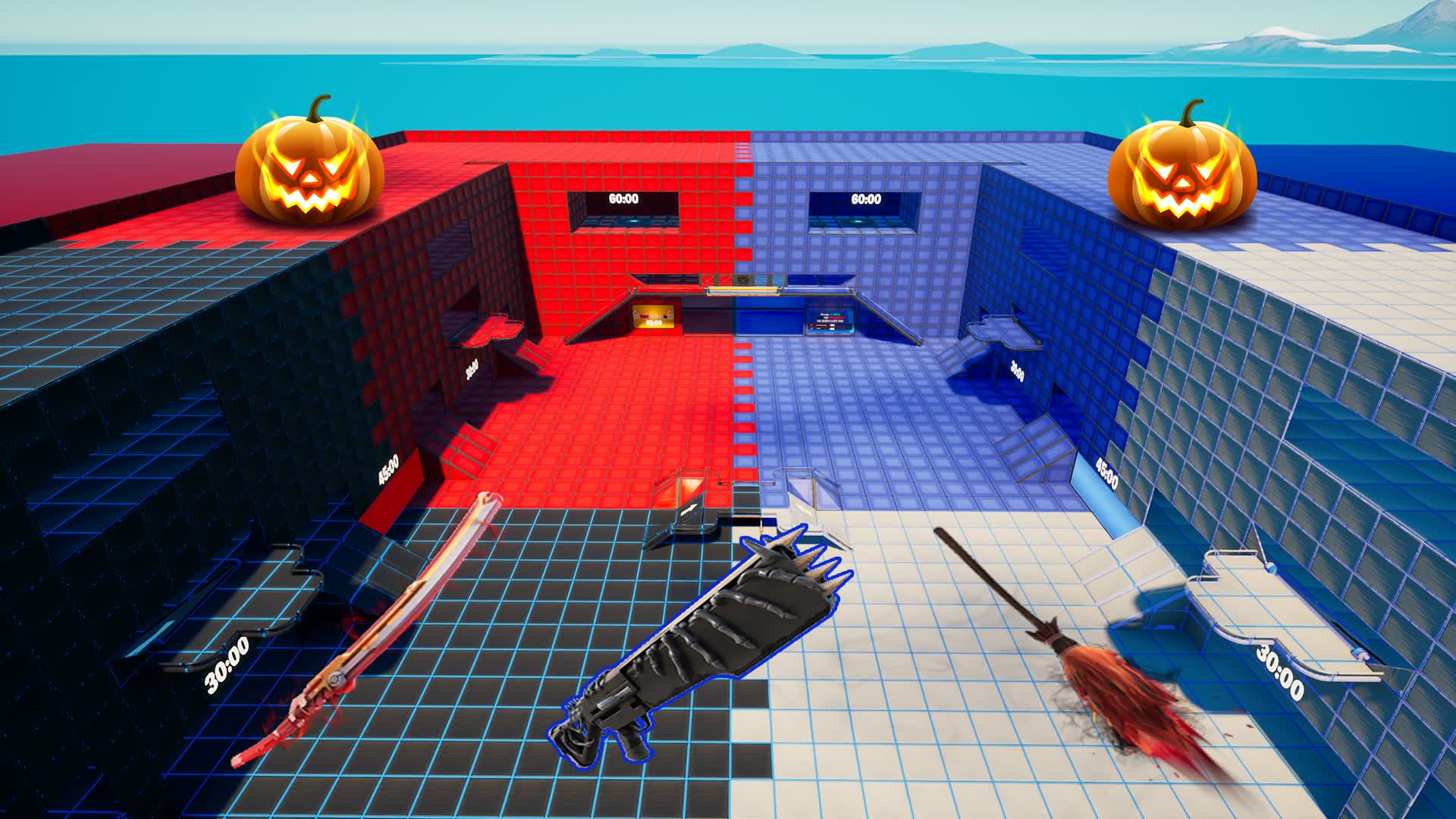 Light Vs Darkness Vs Red Vs Blue [ gemy ] – Fortnite Creative Map Code