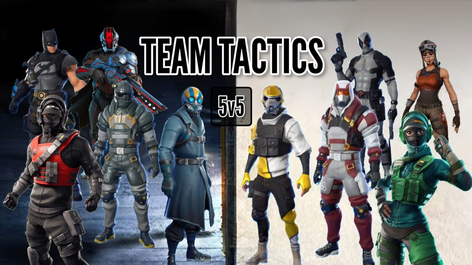 TEAM TACTICS 5V5 [ memerxd ] – Fortnite Creative Map Code