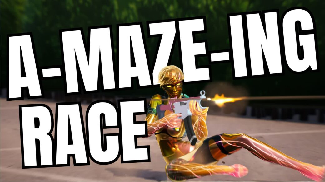 A-MAZE-ING RACE [ aliisalive ] – Fortnite Creative Map Code