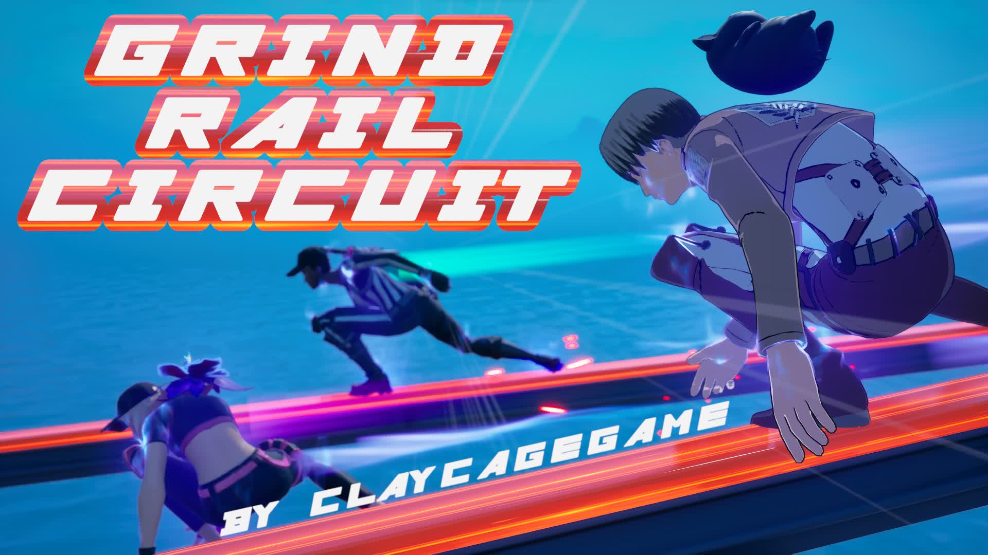 GRIND RAIL CIRCUIT [ mitomin ] – Fortnite Creative Map Code