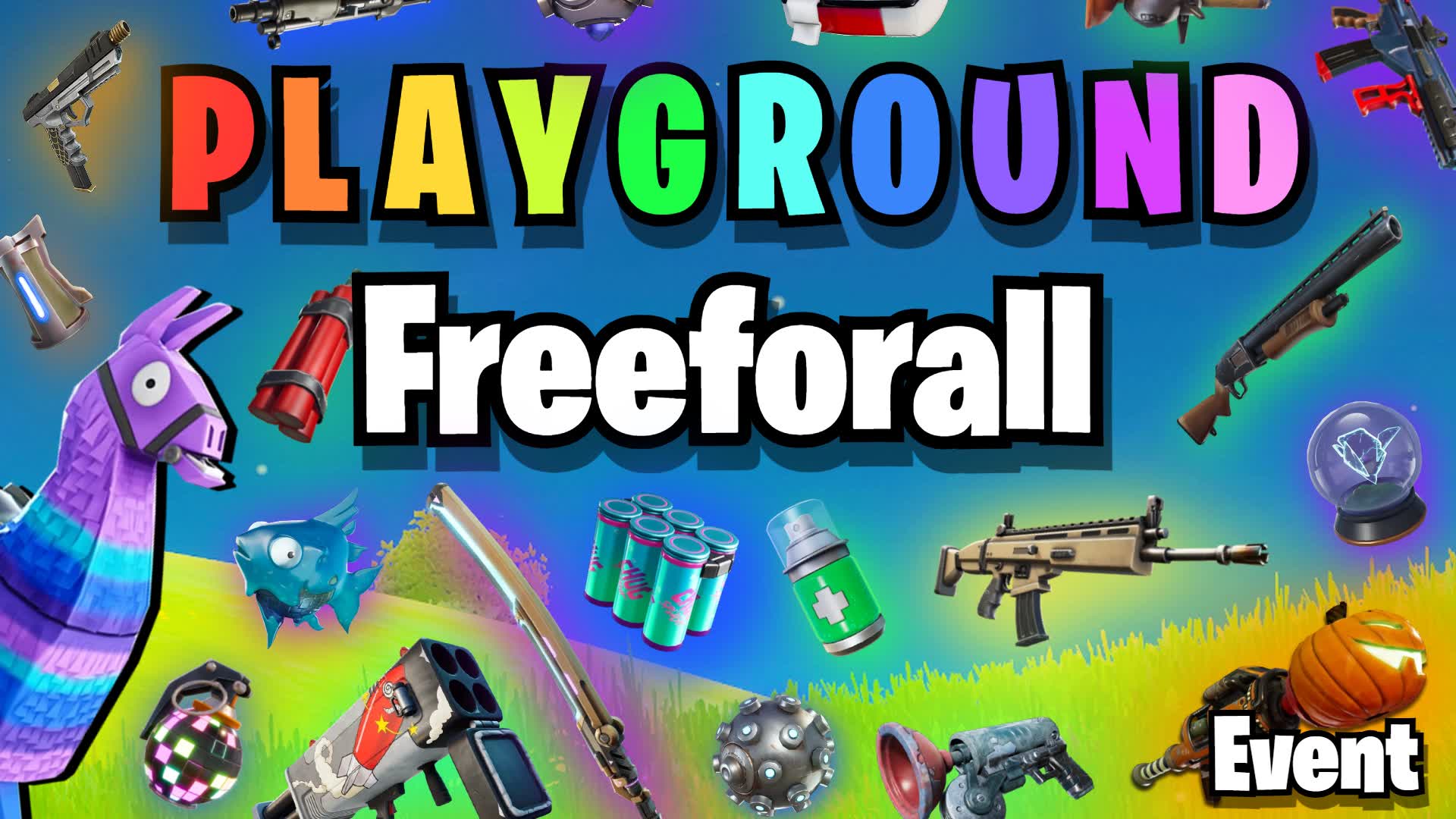 Playground FreeForAll [ starrex ] – Fortnite Creative Map Code