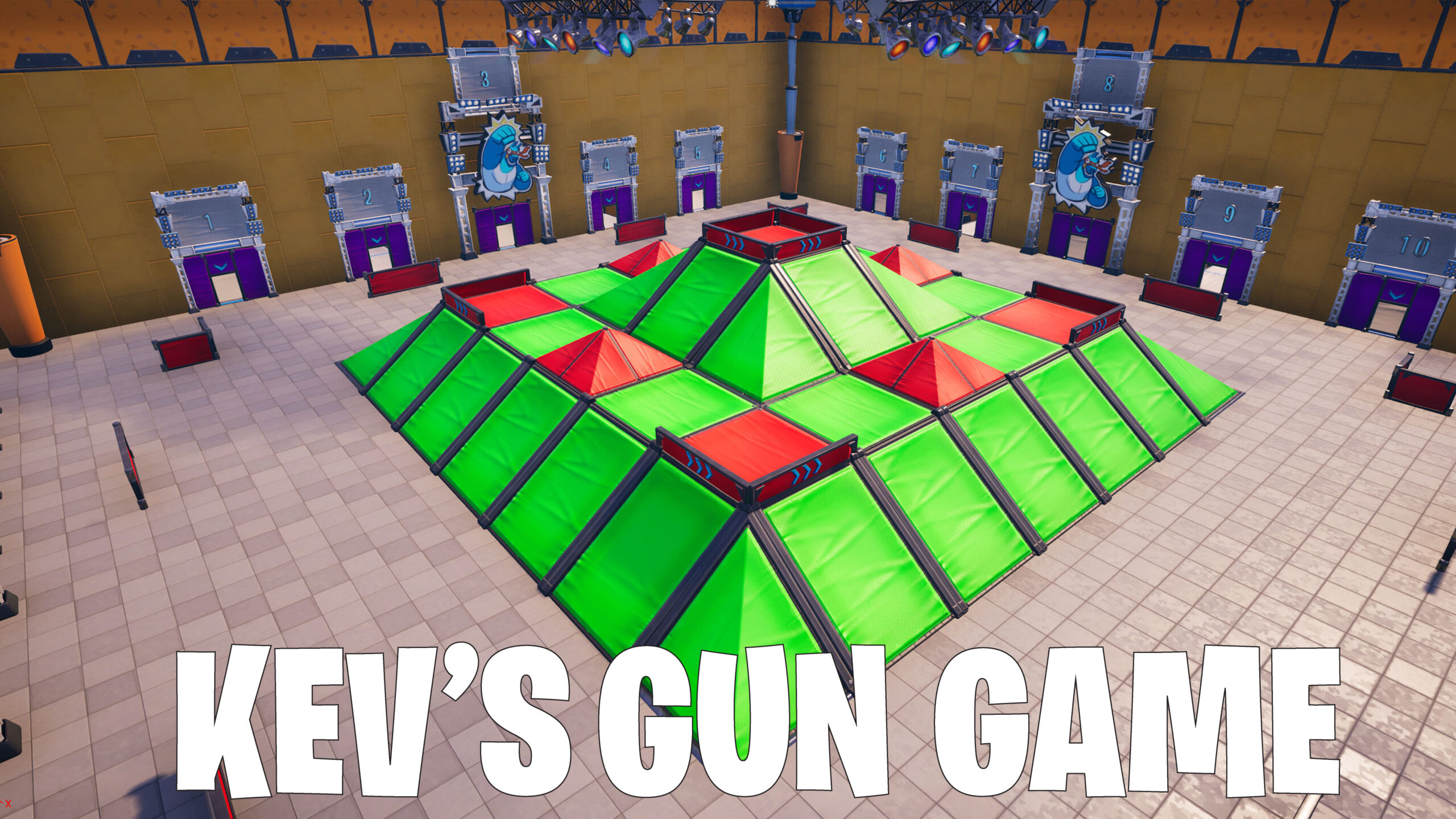Kev's Gun Game [ kev-gibbs ] – Fortnite Creative Map Code