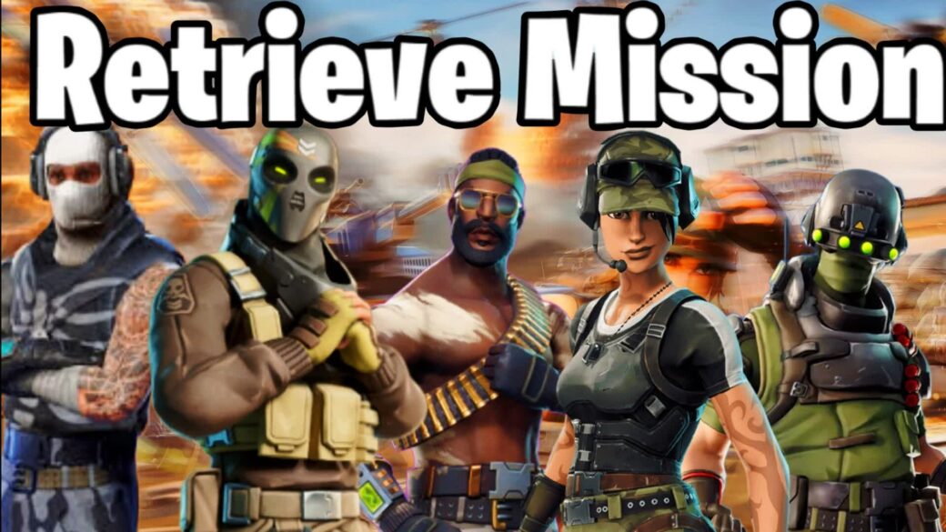 Retrieve Mission [ itsdeemane ] – Fortnite Creative Map Code