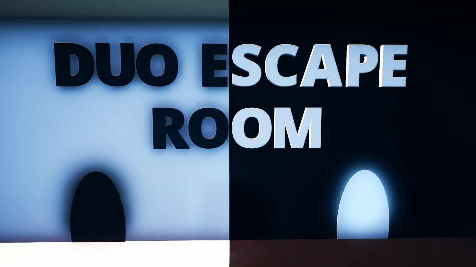 Duo Escape Room | Black & White [ fra4 ] – Fortnite Creative Map Code