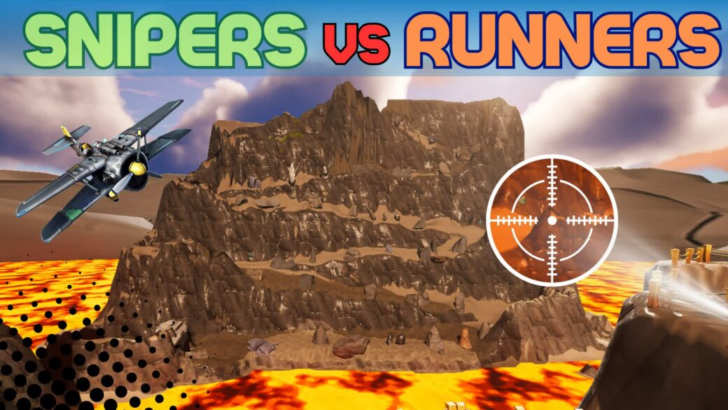 Snipers VS Runners The Rock [ porkitaly ] – Fortnite Creative Map Code