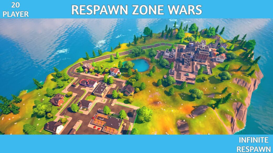 SEASON 5 RESPAWN ZONE WARS [ senciall ] – Fortnite Creative Map Code