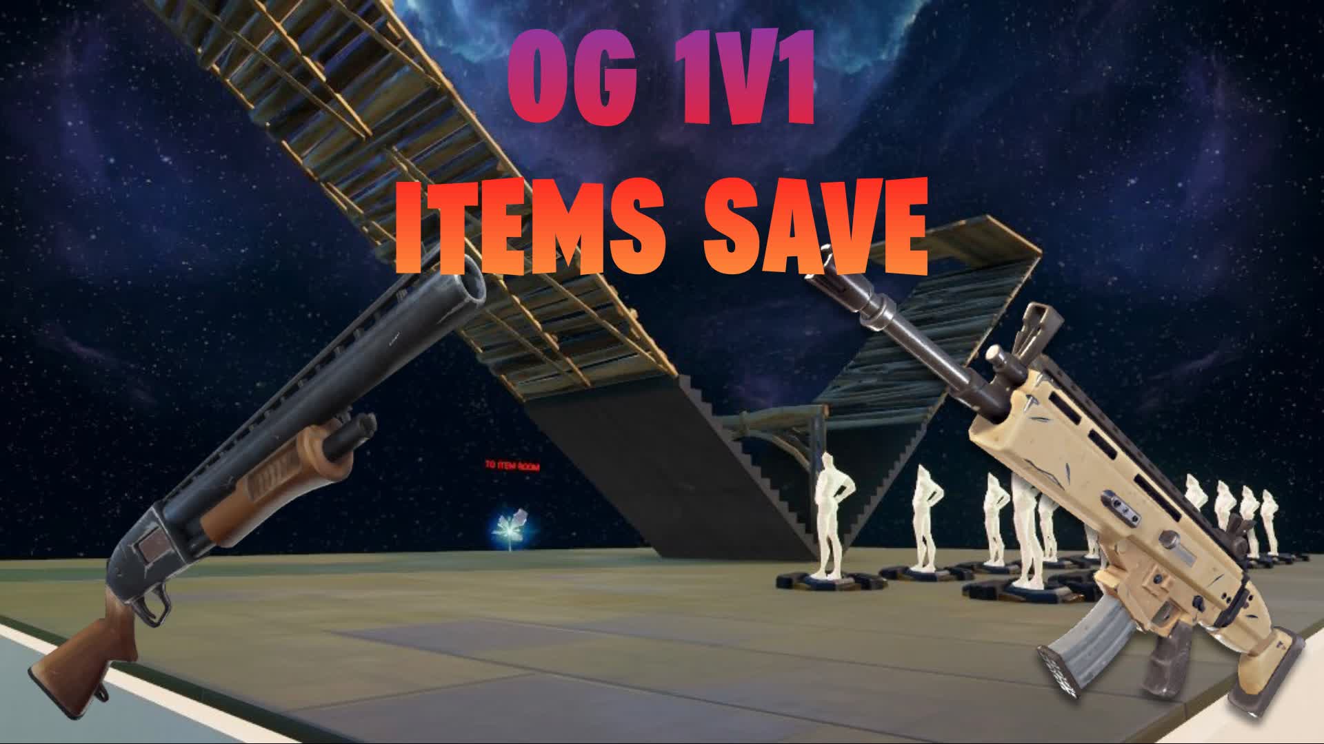 OG 1V1 ARENA [ poisonred ] – Fortnite Creative Map Code