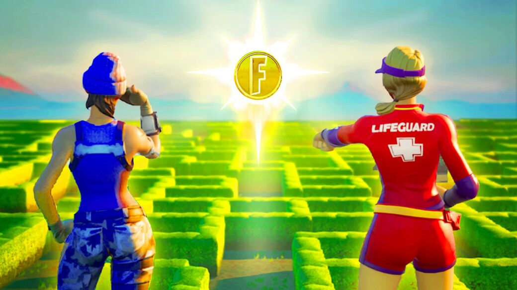 MAZE GOLD FIGHT [ jumpman ] – Fortnite Creative Map Code