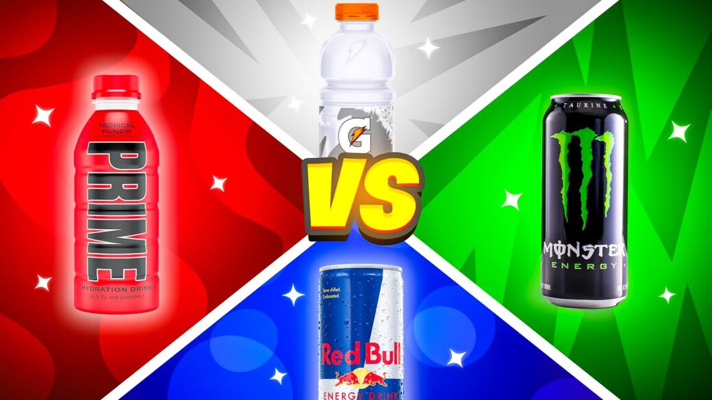 PRIME VS GATORADE VS RED BULL VS MONSTER [ xdamineq ] – Fortnite ...