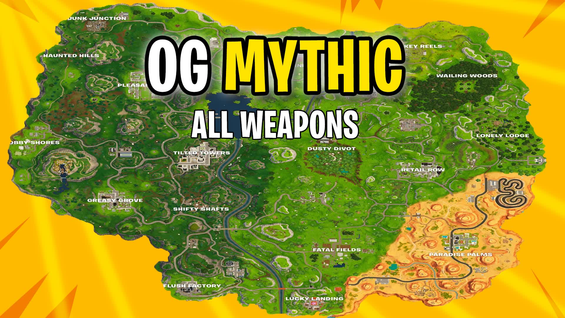 🆕OG MYTHIC⭐ One shot Combat [ fooxi ] – Fortnite Creative Map Code