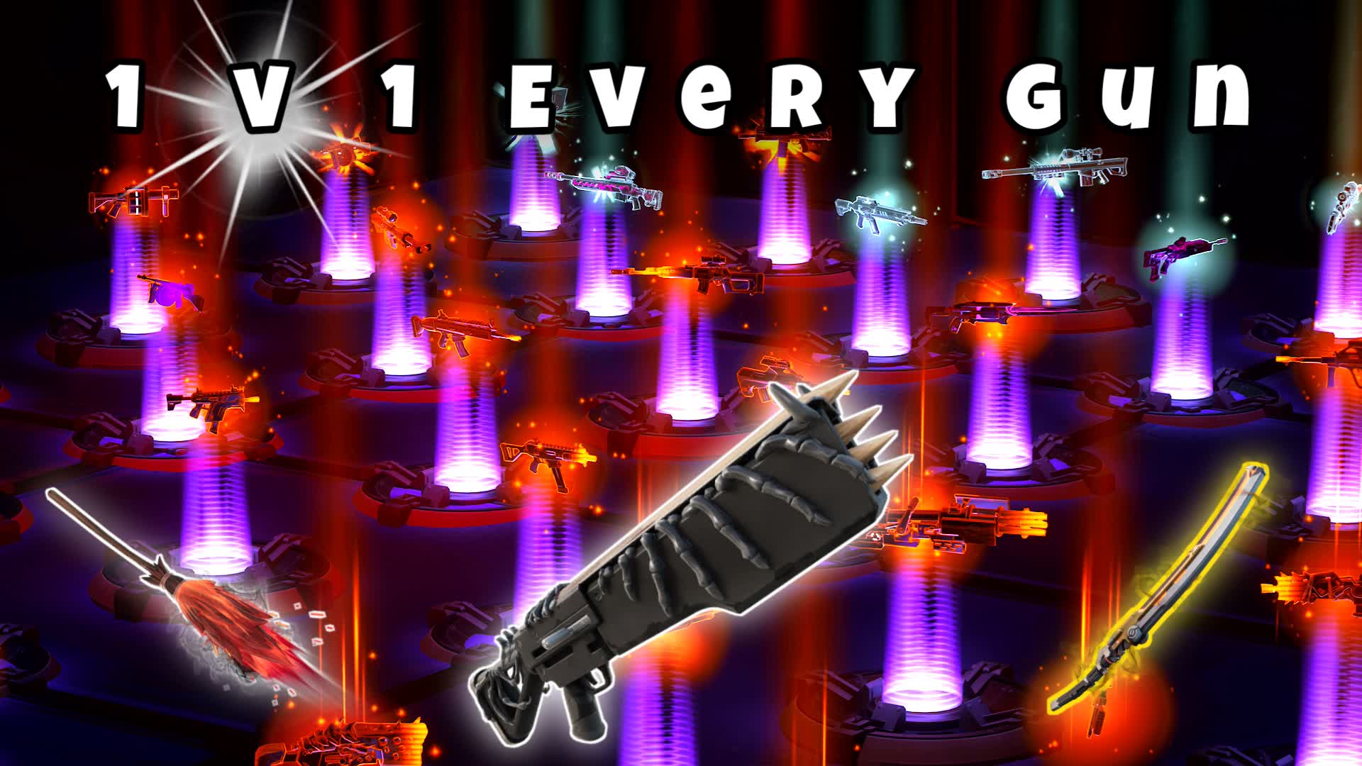 Every Guns 1v1 [ shiy ] – Fortnite Creative Map Code