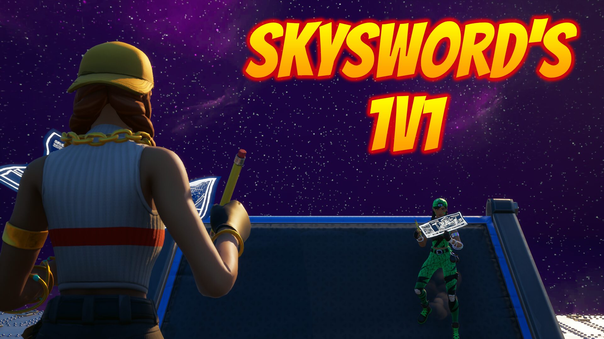 SkySword's 1v1 buildfights [ skyswordttv ] – Fortnite Creative Map Code