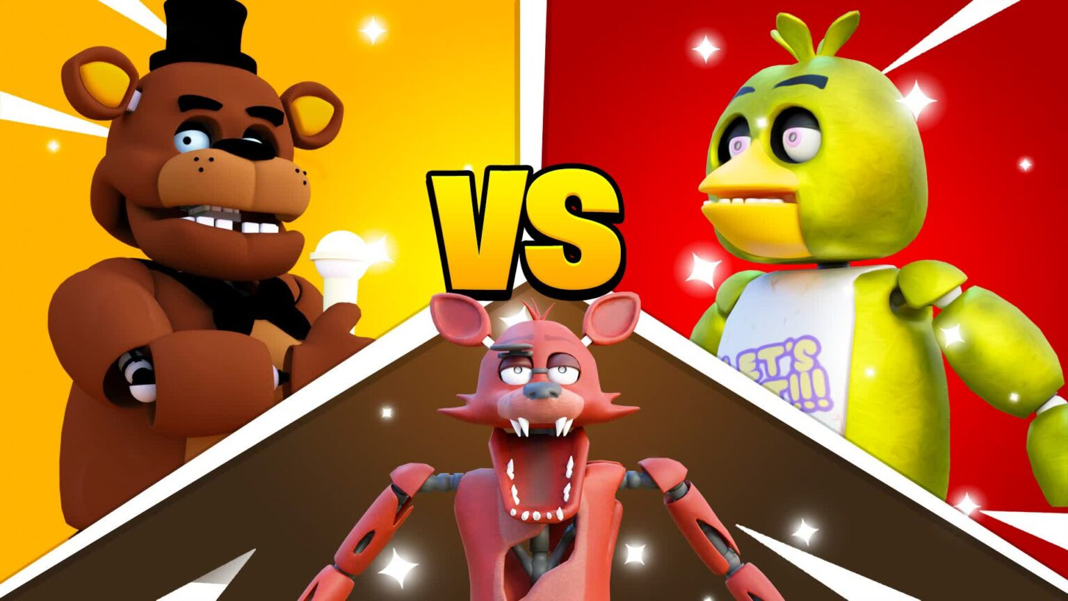 🆕 Freddy Vs Foxy Vs Chica 🔥 [ wind ] – Fortnite Creative Map Code