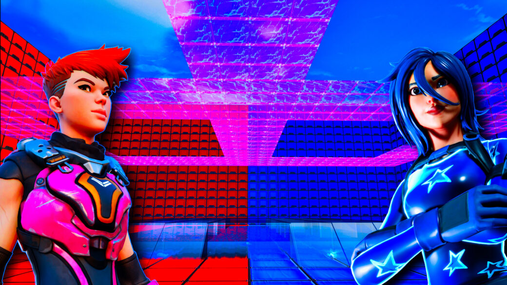 The Majors Red Vs Blue Spectredtm Fortnite Creative Map Code 8802