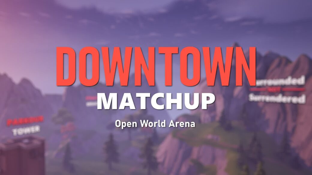 Downtown Matchup [ poetickoi ] – Fortnite Creative Map Code
