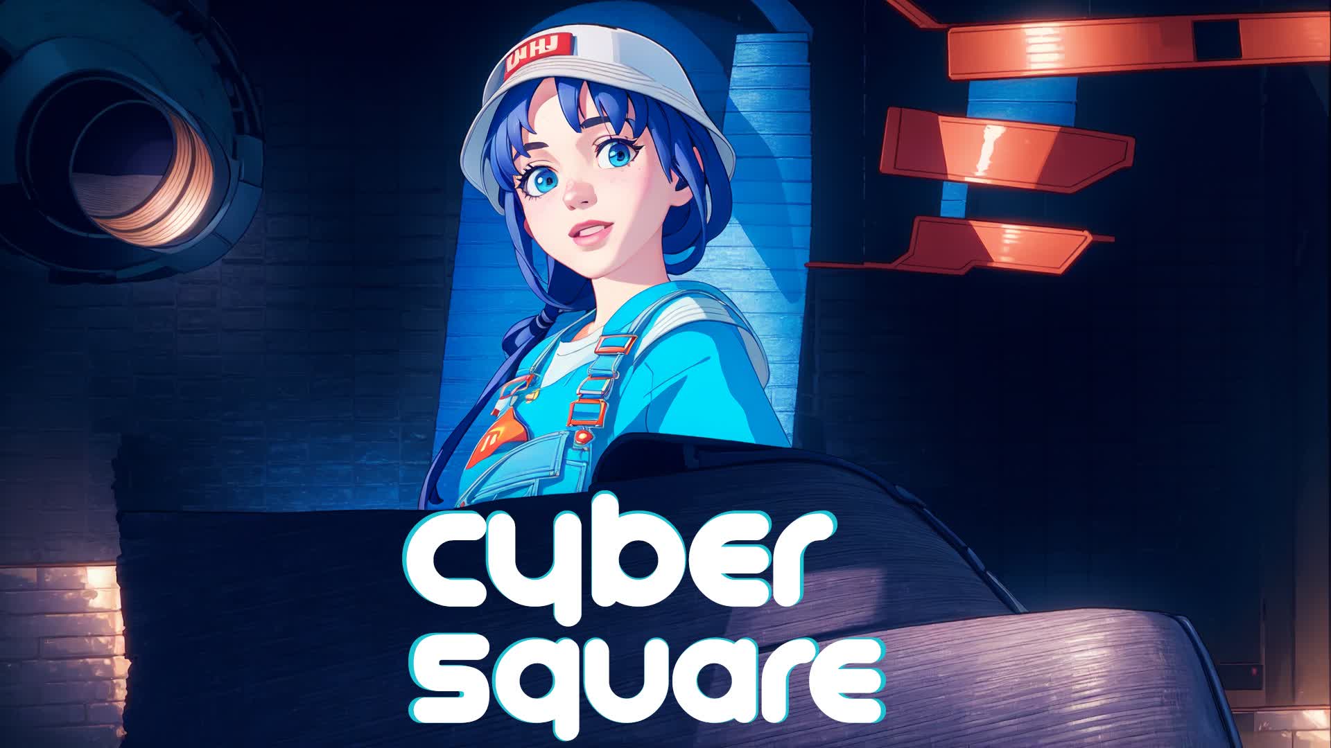 Cyber Square [ skirf-1260 ] – Fortnite Creative Map Code