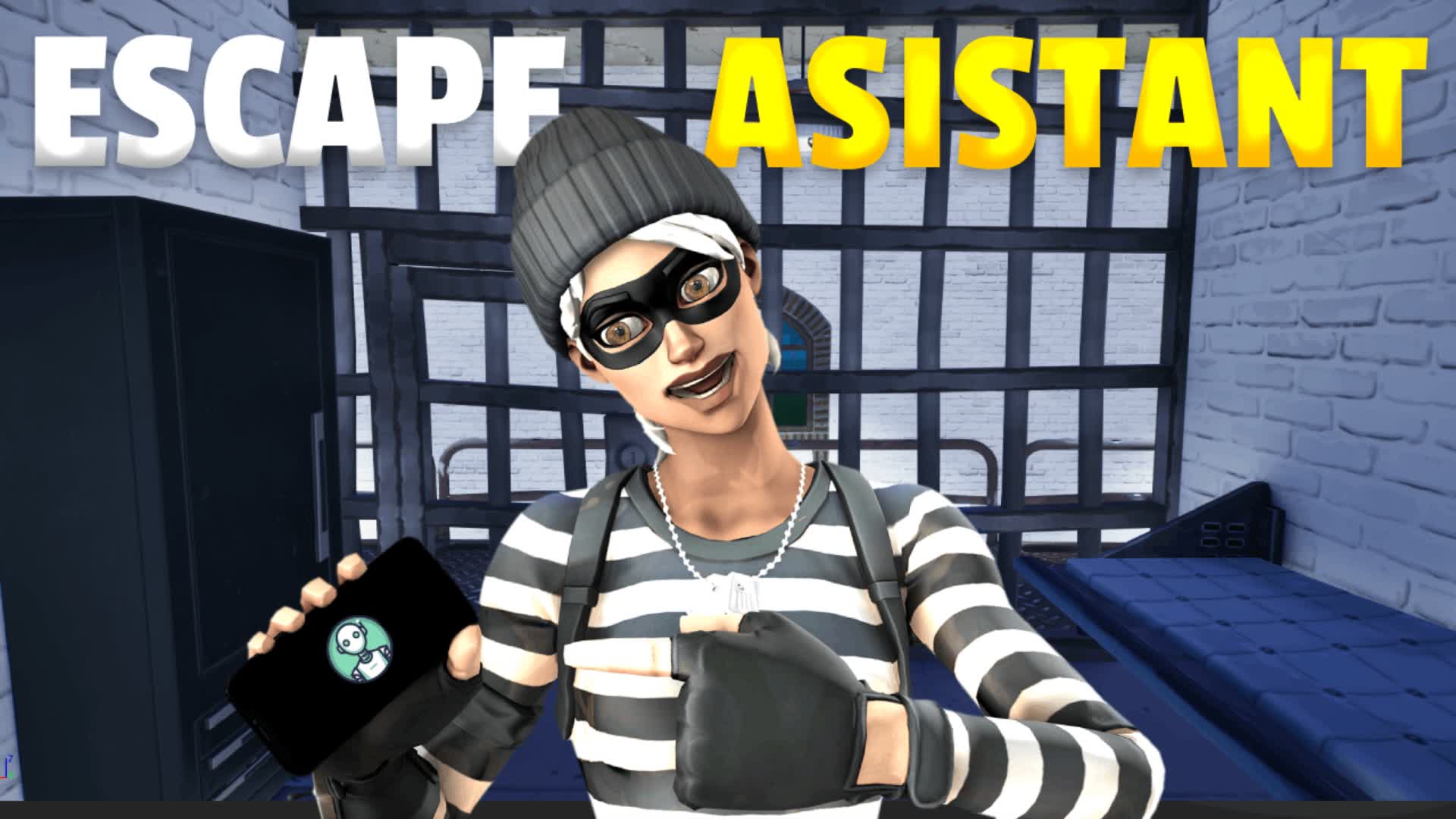 Escape Assistant 🤖📱 [ ultimate_team ] – Fortnite Creative Map Code