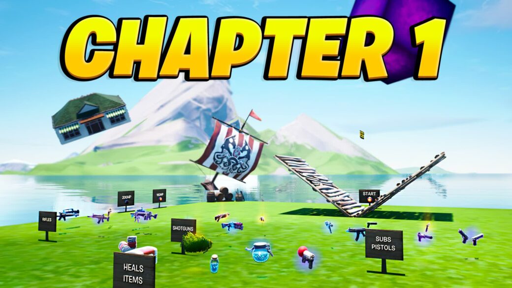 OG 1v1 - Chapter 1 [ aeroh ] – Fortnite Creative Map Code