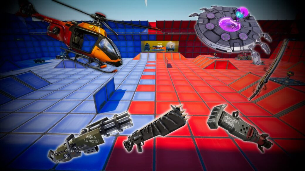 ULTIMATE Red vs Blue 2024 [ rtxs ] – Fortnite Creative Map Code