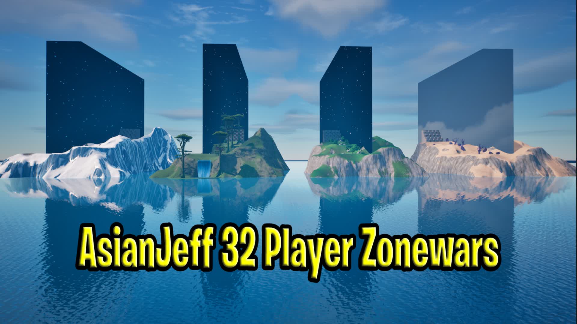 AsianJeff 32 Player Zonewars [ moretco ] – Fortnite Creative Map Code